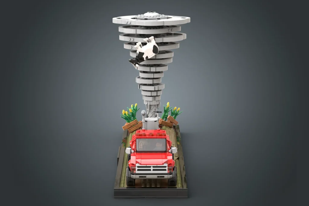 LEGO Twister blows up a storm on Ideas with working tornado