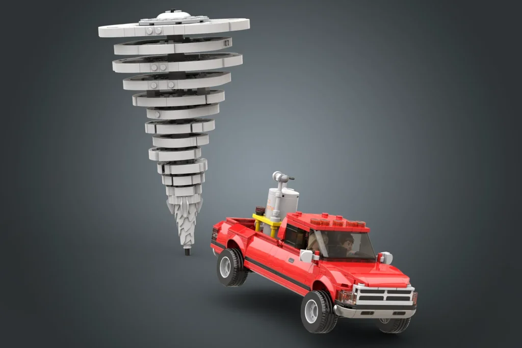 LEGO Twister blows up a storm on Ideas with working tornado