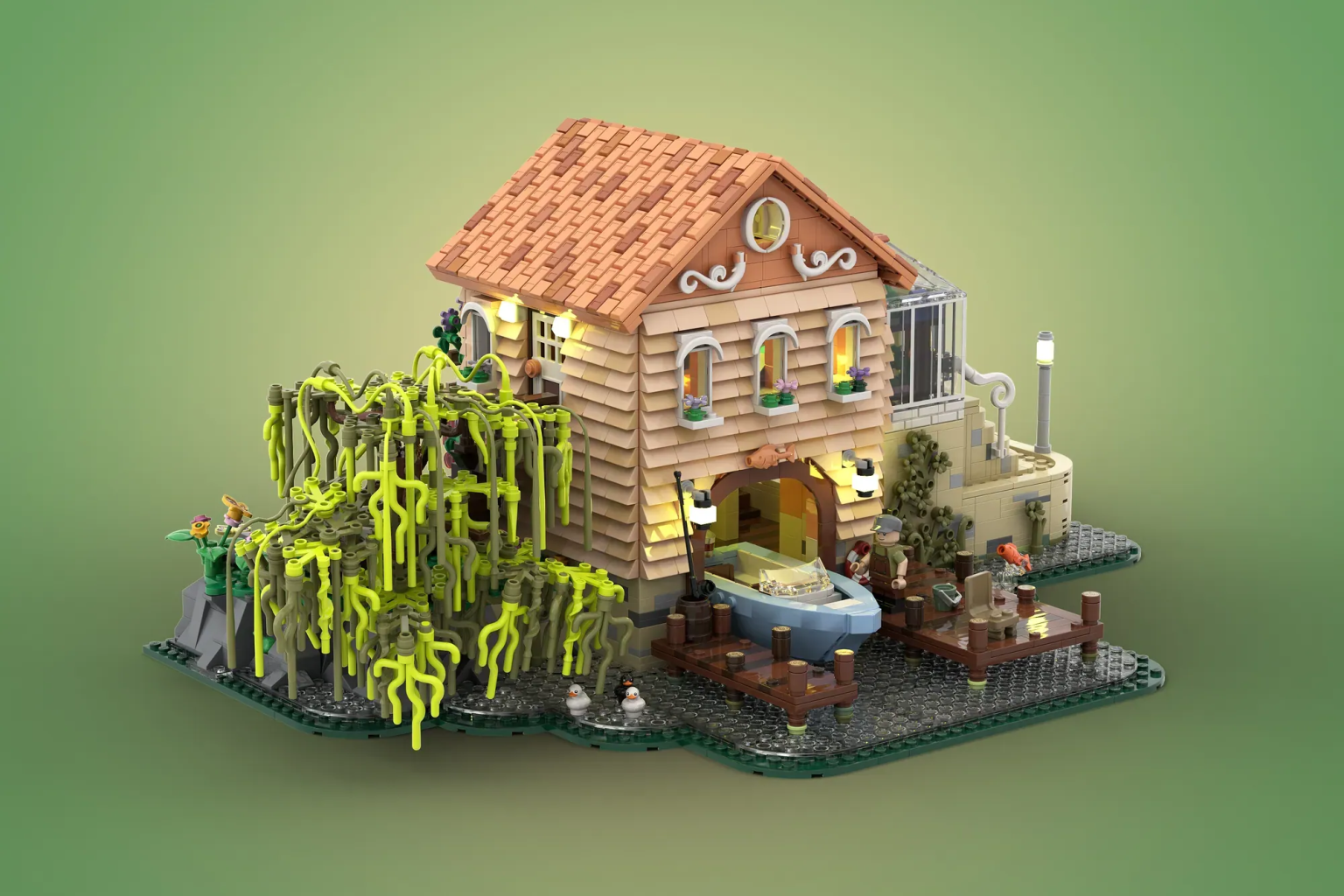 LEGO Ideas lake house remixes reliable concept for a hopeful set