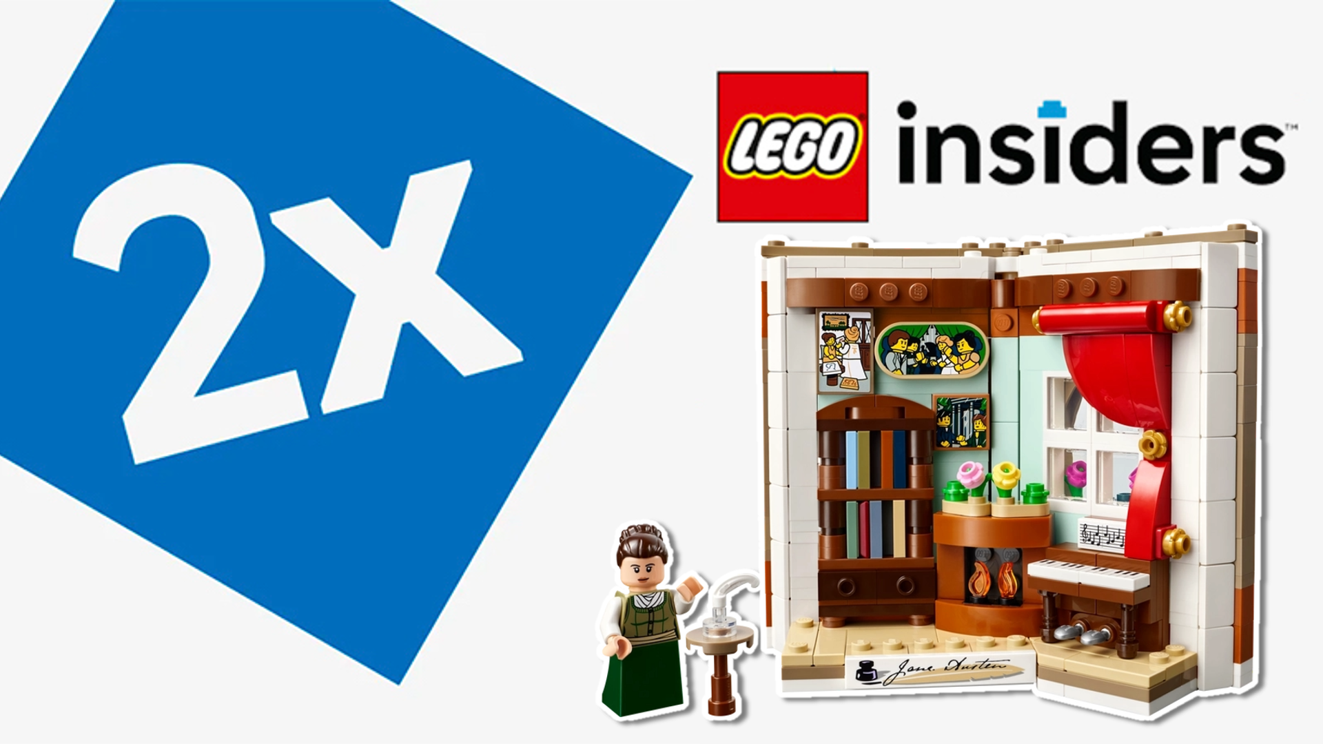 LEGO Jane Austen GWP e pontos duplos são lançados na Austrália