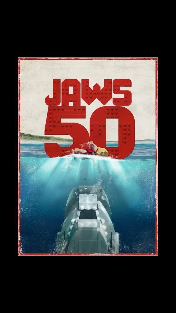 LEGO celebrates 50 years of Jaws with new poster