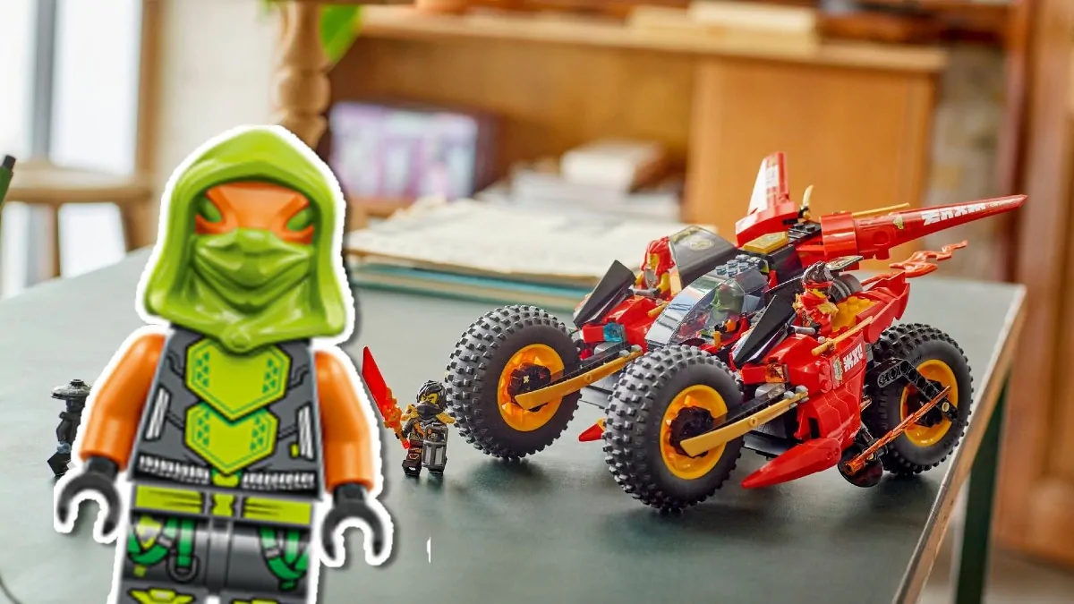 LEGO NINJAGO-holdet er åbent for flere forskellige minifigurer