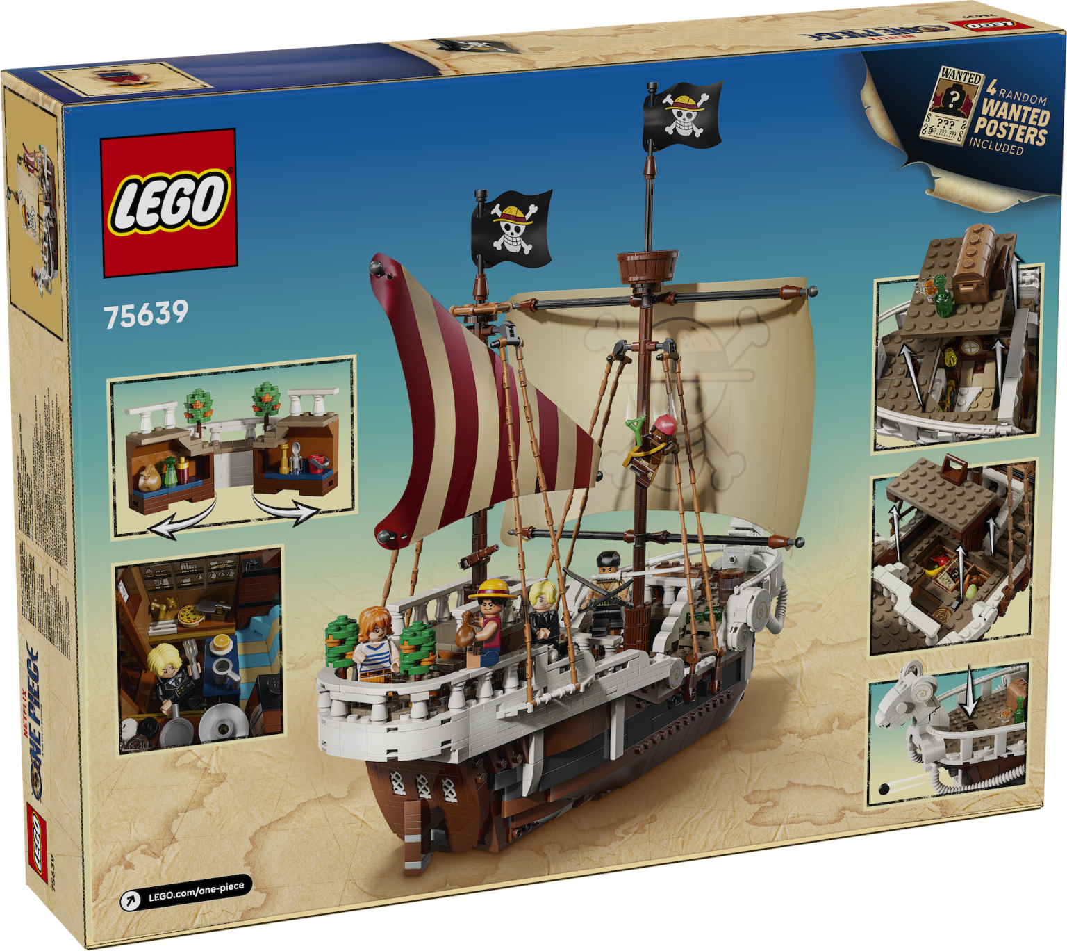 Collecting every LEGO One Piece wanted poster may be pricey