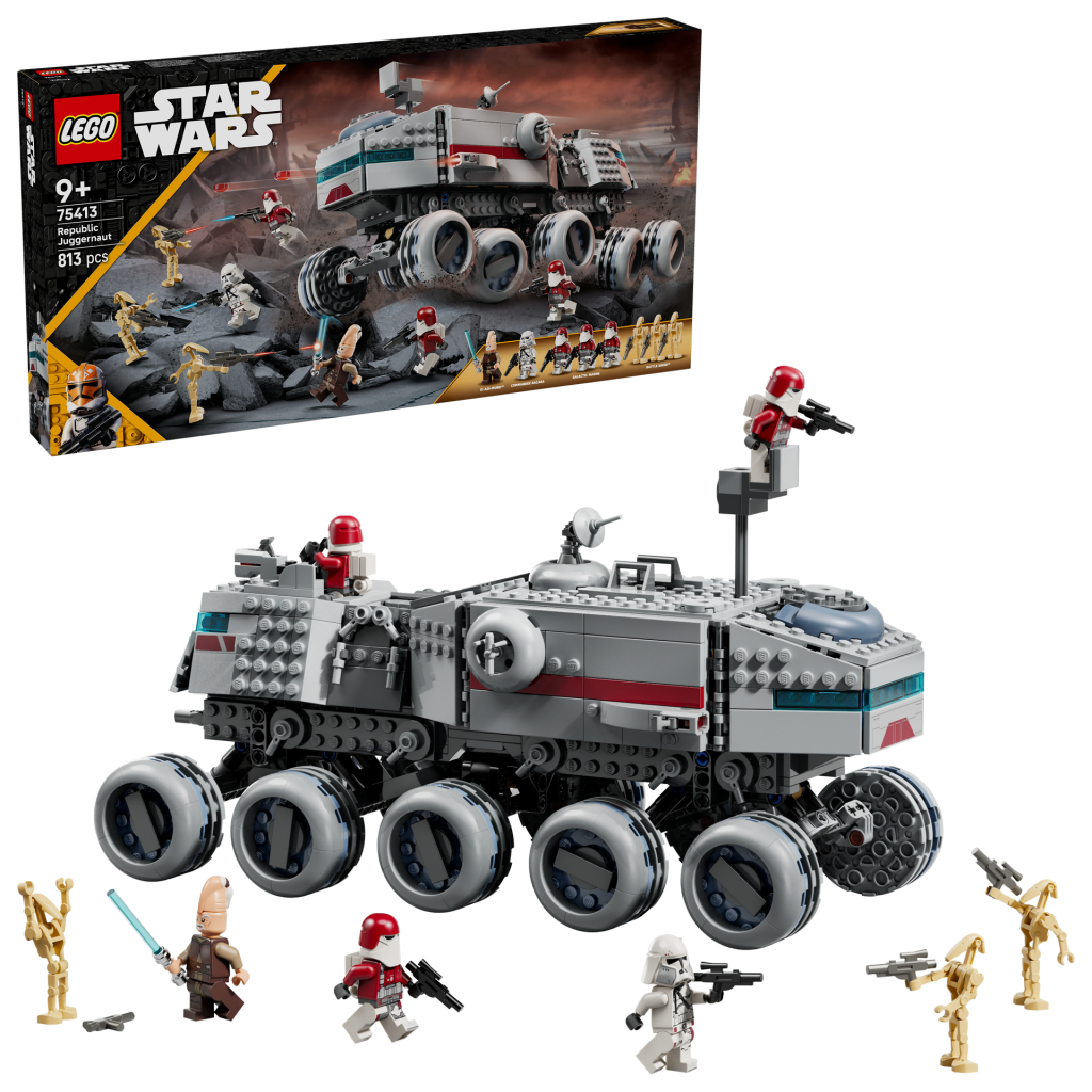 Turn LEGO Star Wars 2025 turbo tank into UT-AT on day one