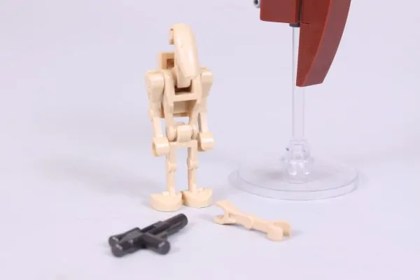 LEGO Star Wars 75428 Battle Droid with STAP review