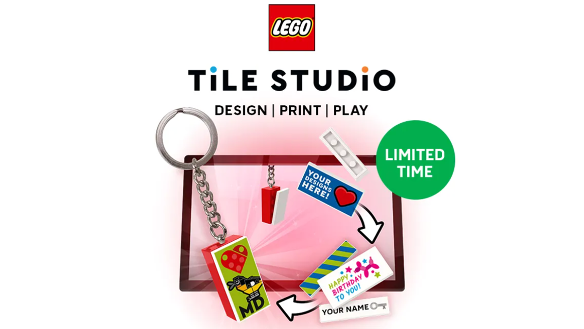 See how LEGO's new in-store Tile Studio works in person
