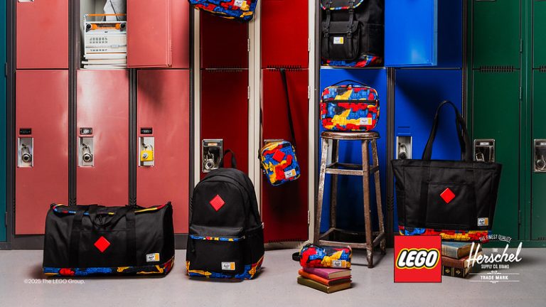 More images of the LEGO x Herschel range surface online