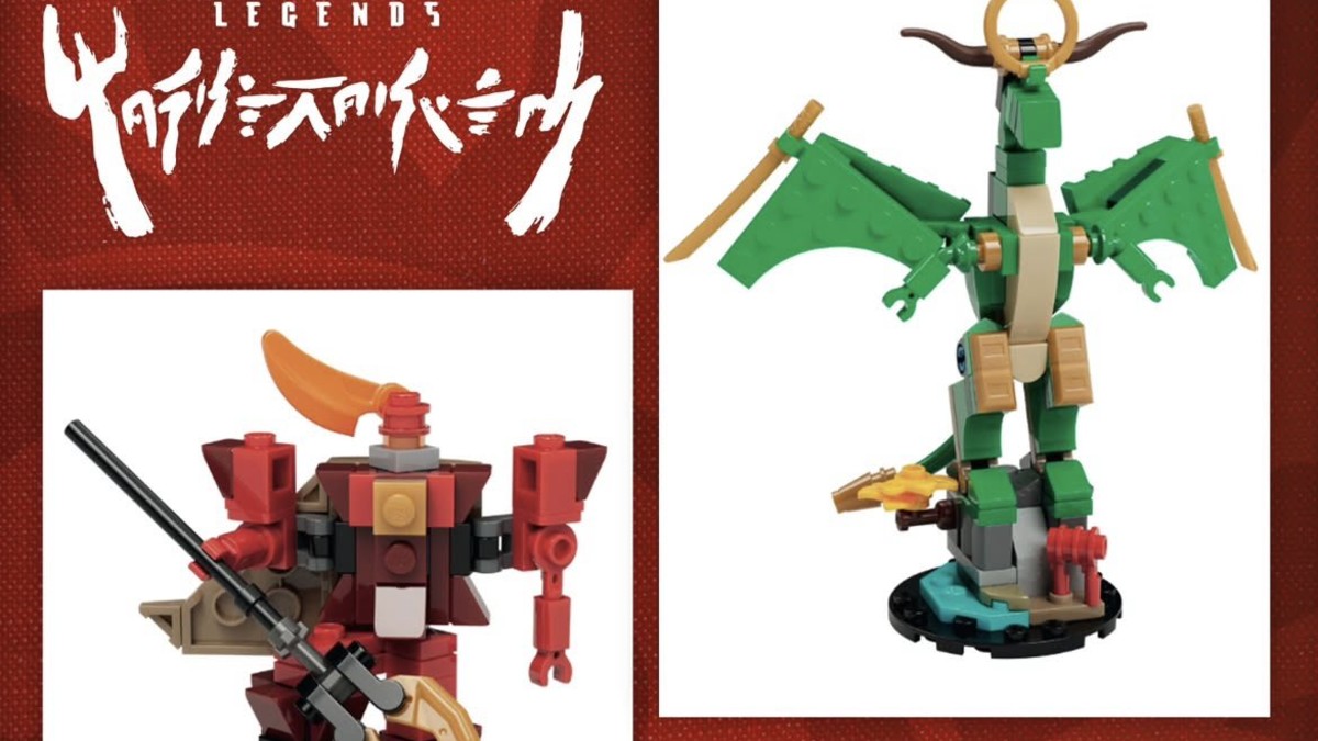 Latest free LEGO models include boombox and NINJAGO premiere