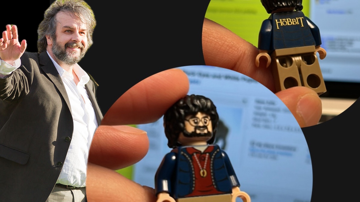 Minifigurine LEGO de montage du zeldzame Peter Jackson