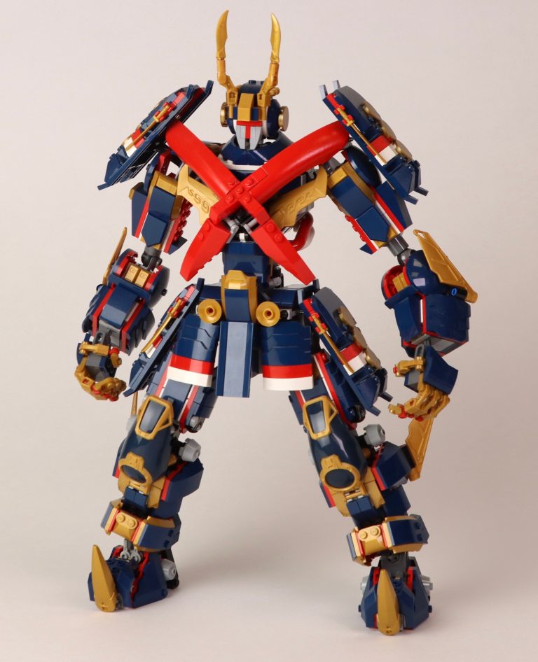 LEGO NINJAGO Samurai X mech sketch model revealed