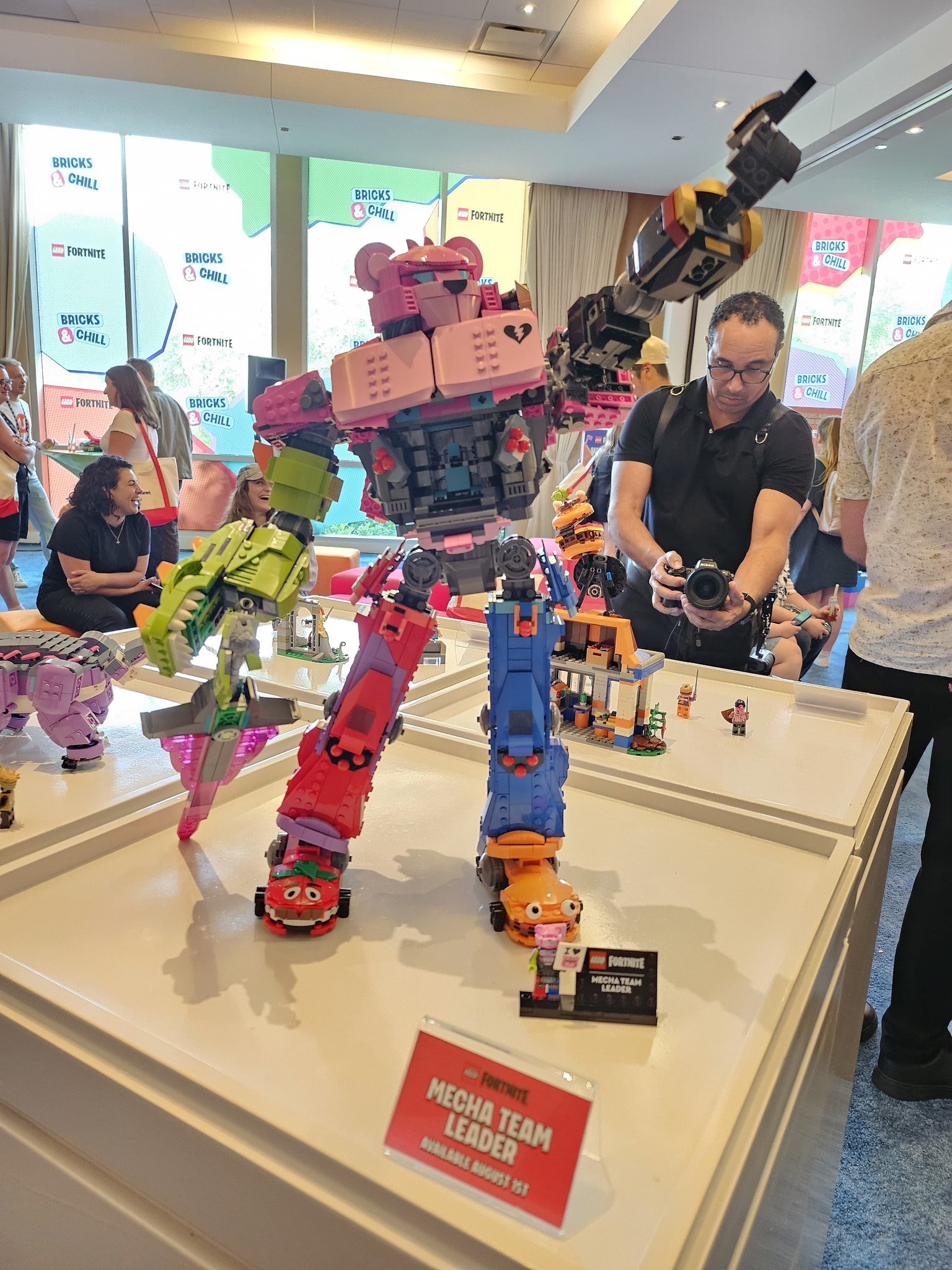 First look at massive LEGO Fortnite mech set in person