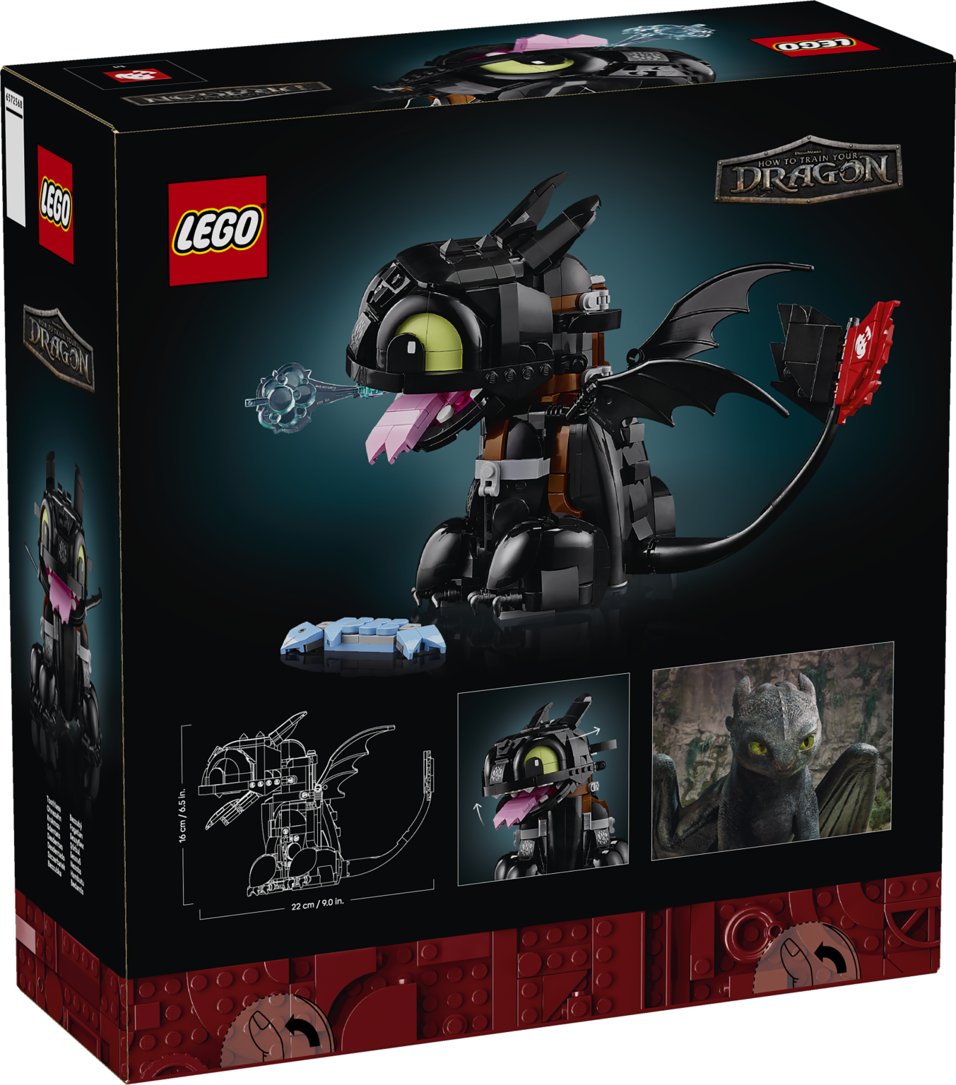 LEGO 10375 How to Train Your Dragon: Toothless revealed