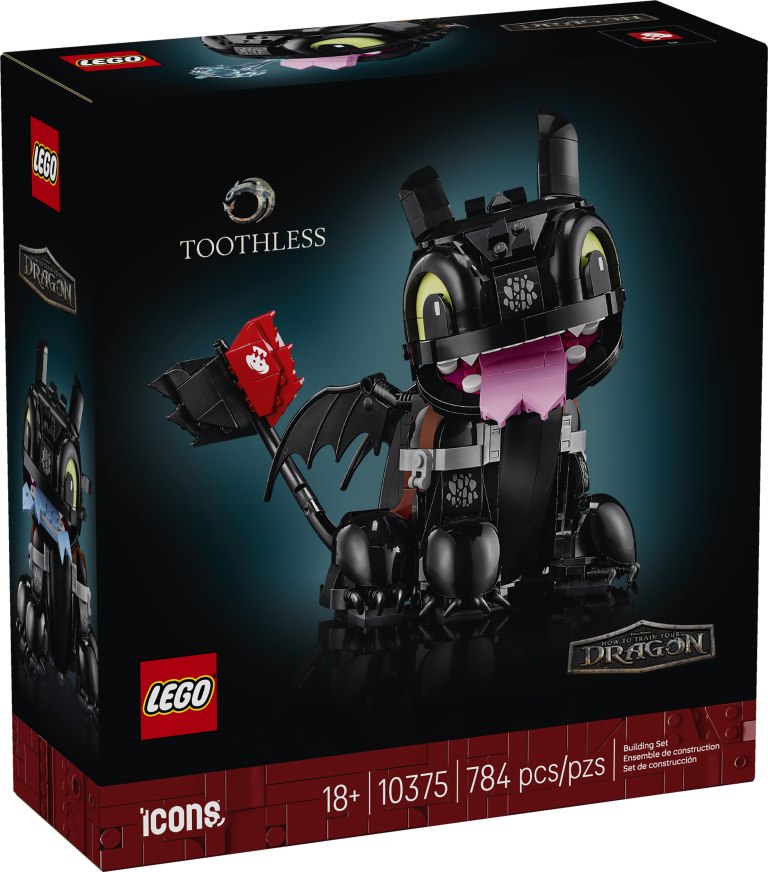 LEGO 10375 How to Train Your Dragon: Toothless revealed