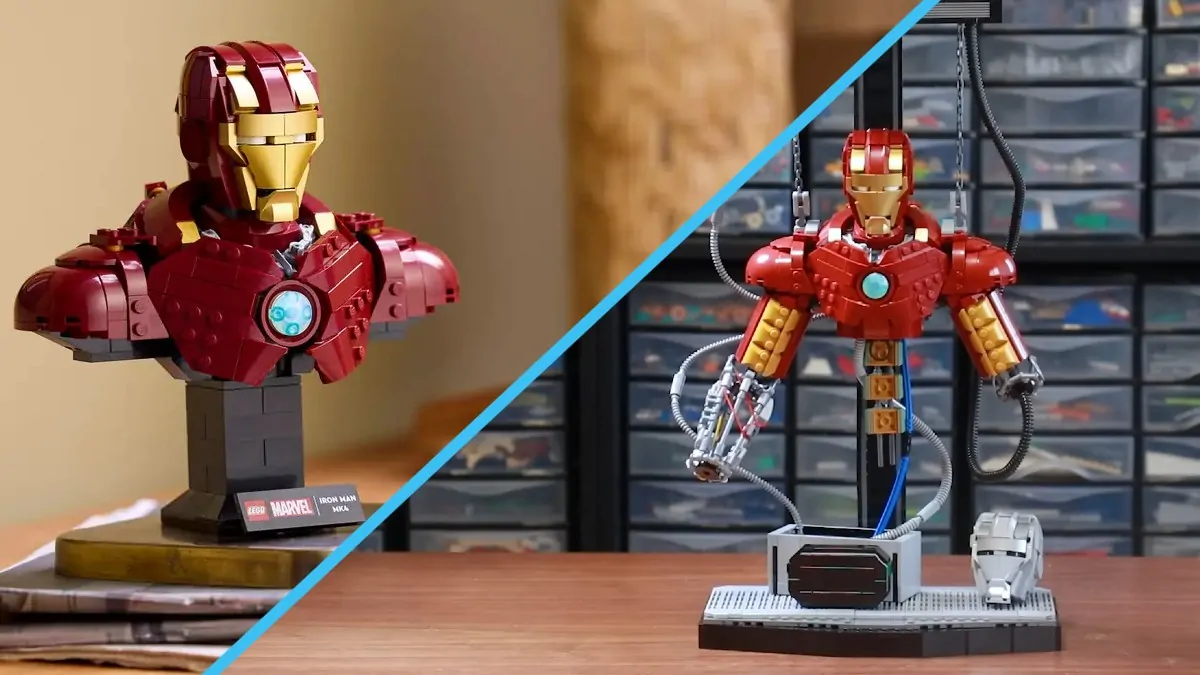 Consider a different direction for LEGO Marvel Iron Man bust