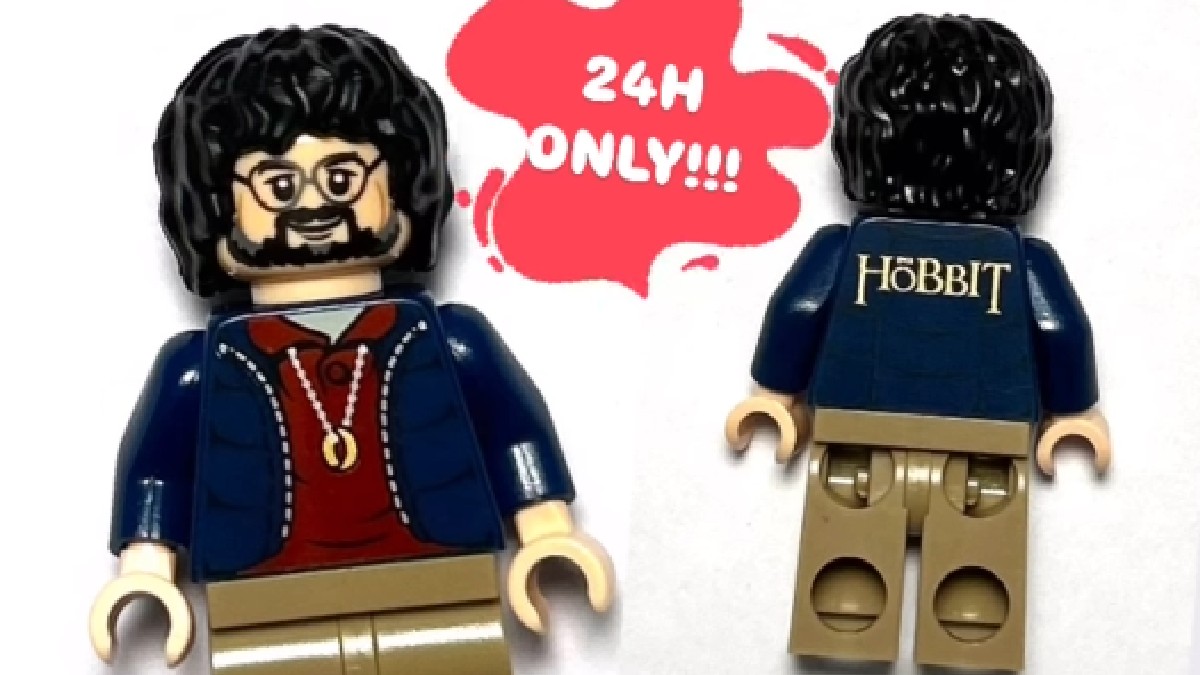 Rare LEGO Peter Jackson minifigure has a $15,000 bid