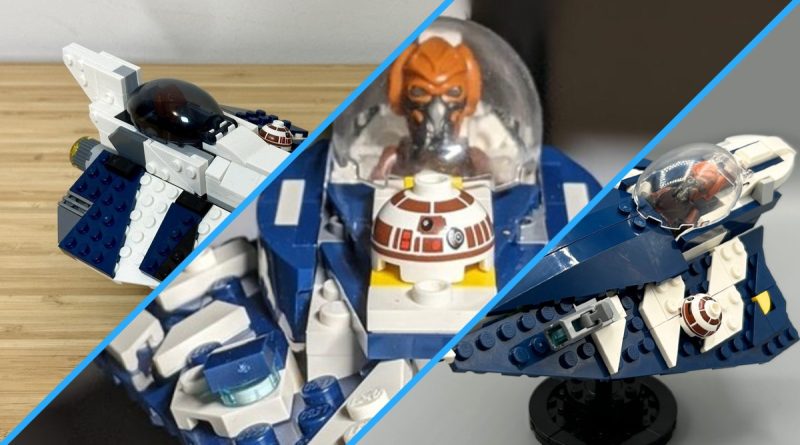 Custom LEGO Star Wars Jedi Starfighters are the latest craze