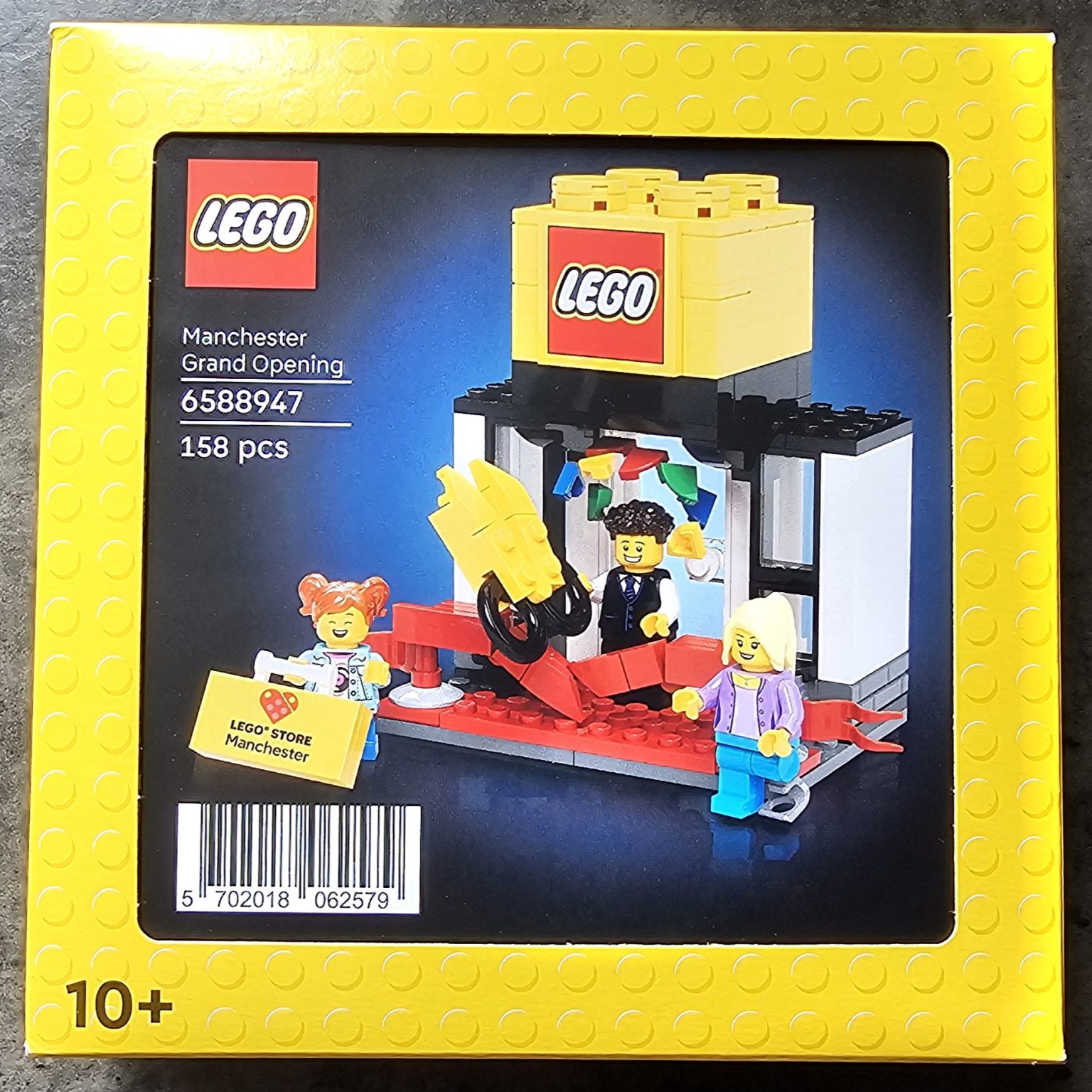 Se encontró un exclusivo set de reapertura de LEGO Store Manchester Arndale