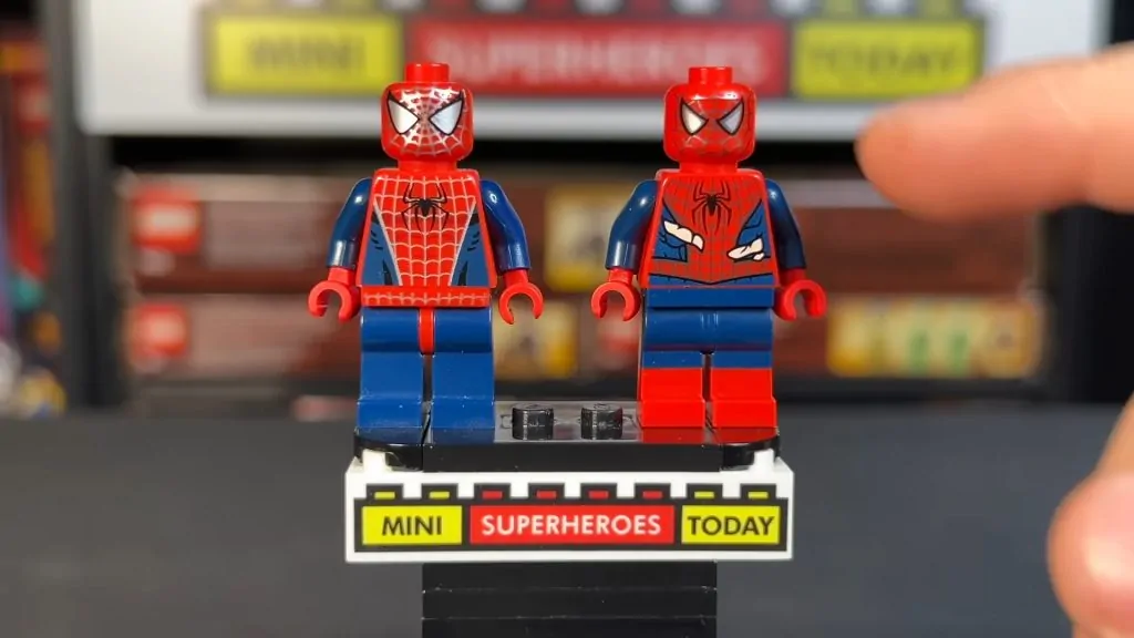 LEGO Spider-Man 2 set comparison shows 21 years of changes
