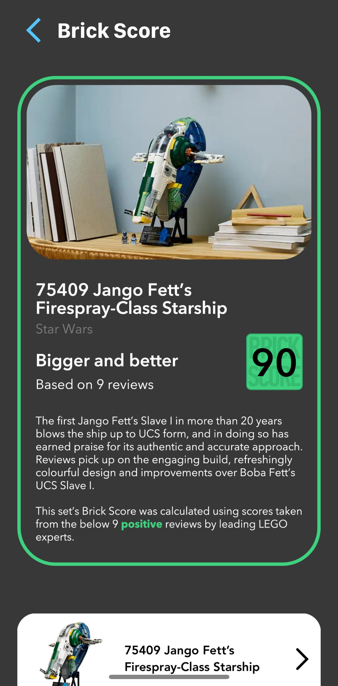 Find expert LEGO reviews all in one place with Brick Search