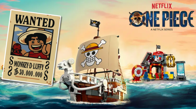 Free LEGO One Piece poster and Wanted photo at Smyths Toys