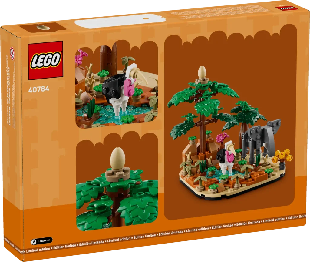 LEGO 40784 African Savanna Diorama GWP officially revealed