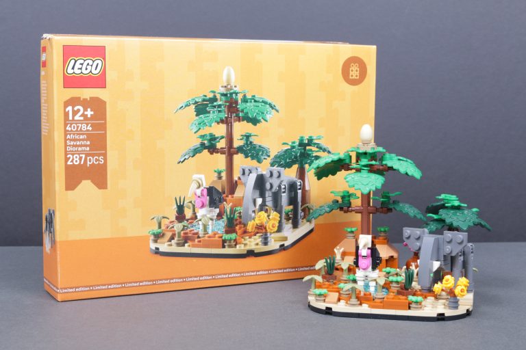 LEGO 40784 African Savanna Diorama GWP review