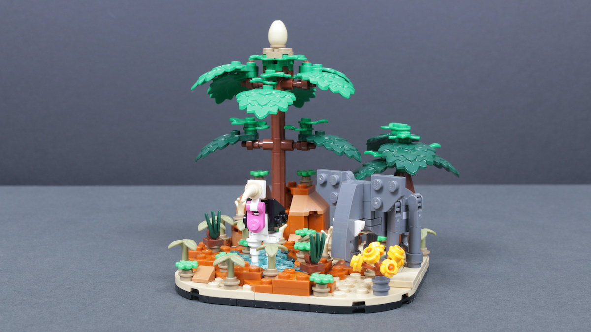 LEGO 40784 African Savanna Diorama GWP review