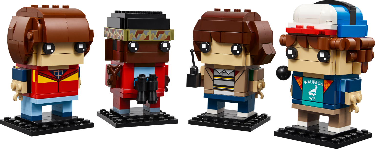 LEGO Stranger Things Mike, Dustin, Lucas and Will revealed