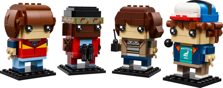 LEGO Stranger Things Mike, Dustin, Lucas and Will revealed