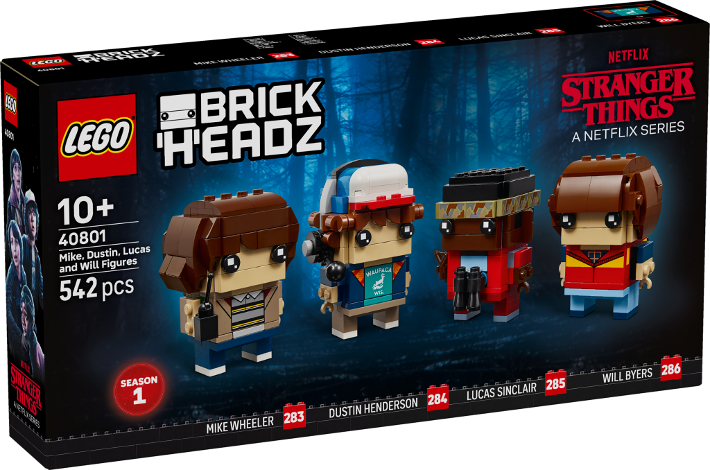 LEGO Stranger Things Mike, Dustin, Lucas and Will revealed