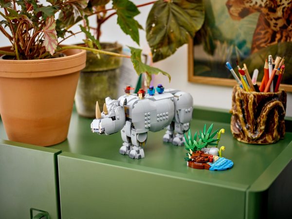 LEGO Creator 31171 Wild Animals: Majestic Rhino with Birds revealed