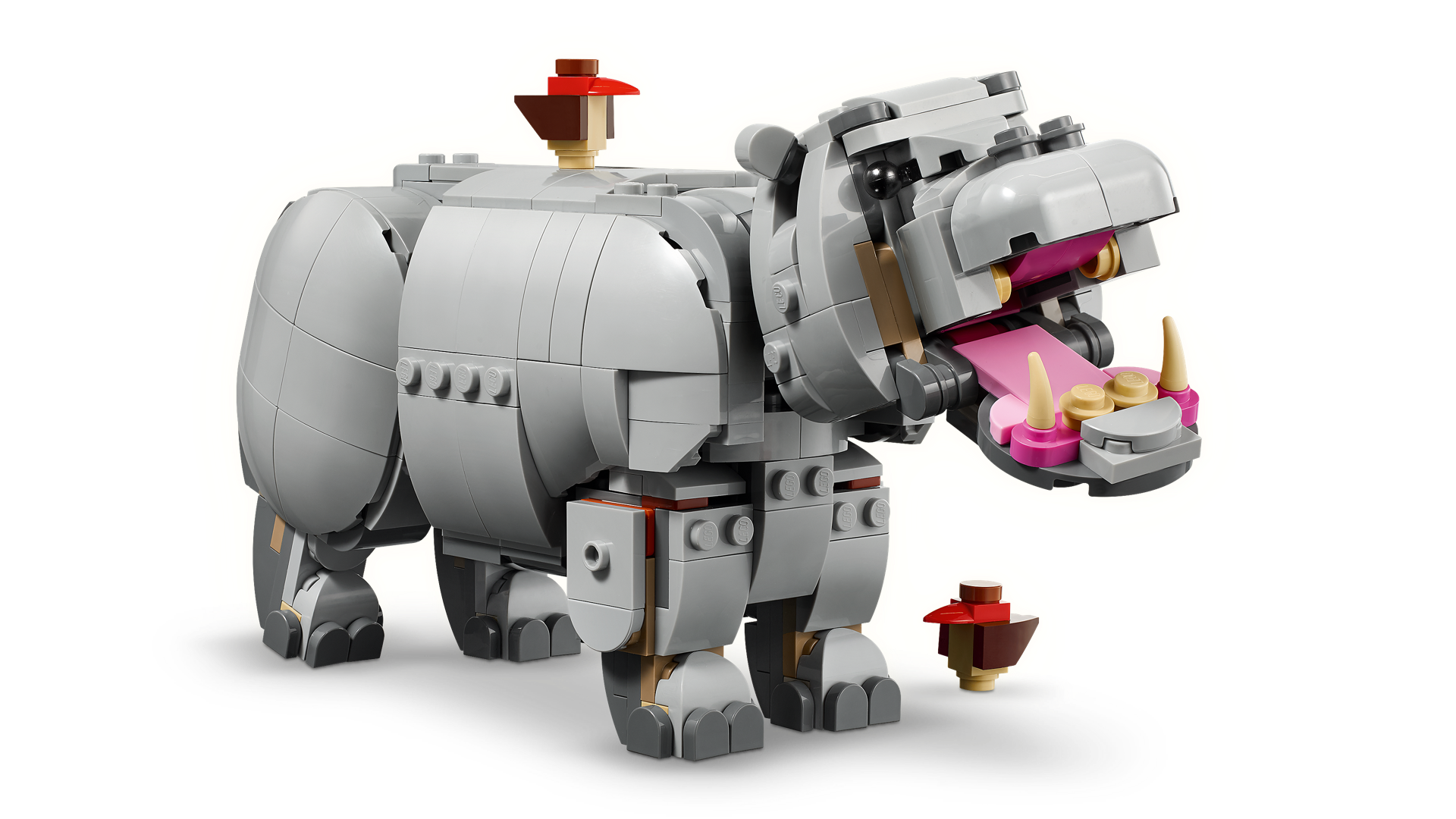 LEGO Creator 31171 Wild Animals: Majestic Rhino with Birds revealed