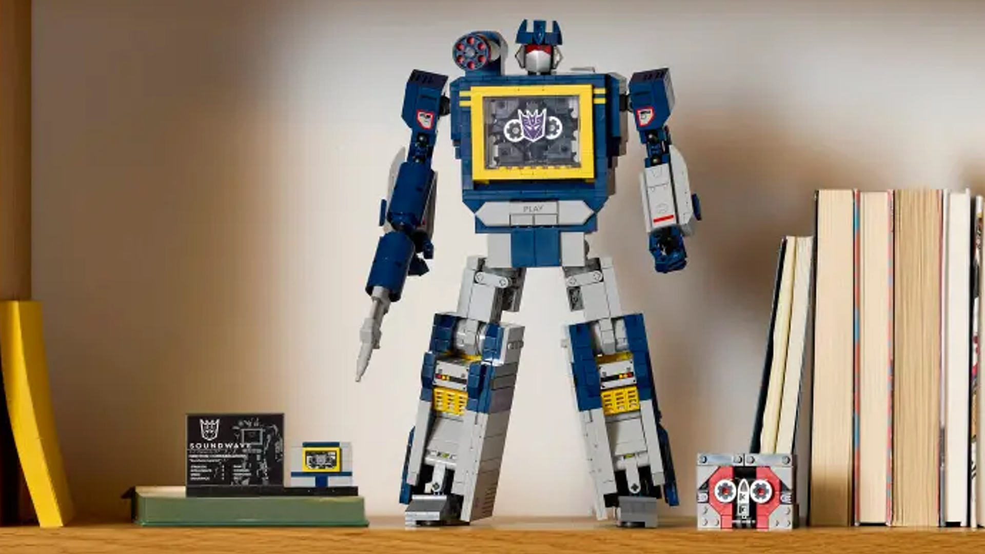 Le livestream LEGO Icons Soundwave révèle des détails et des sons