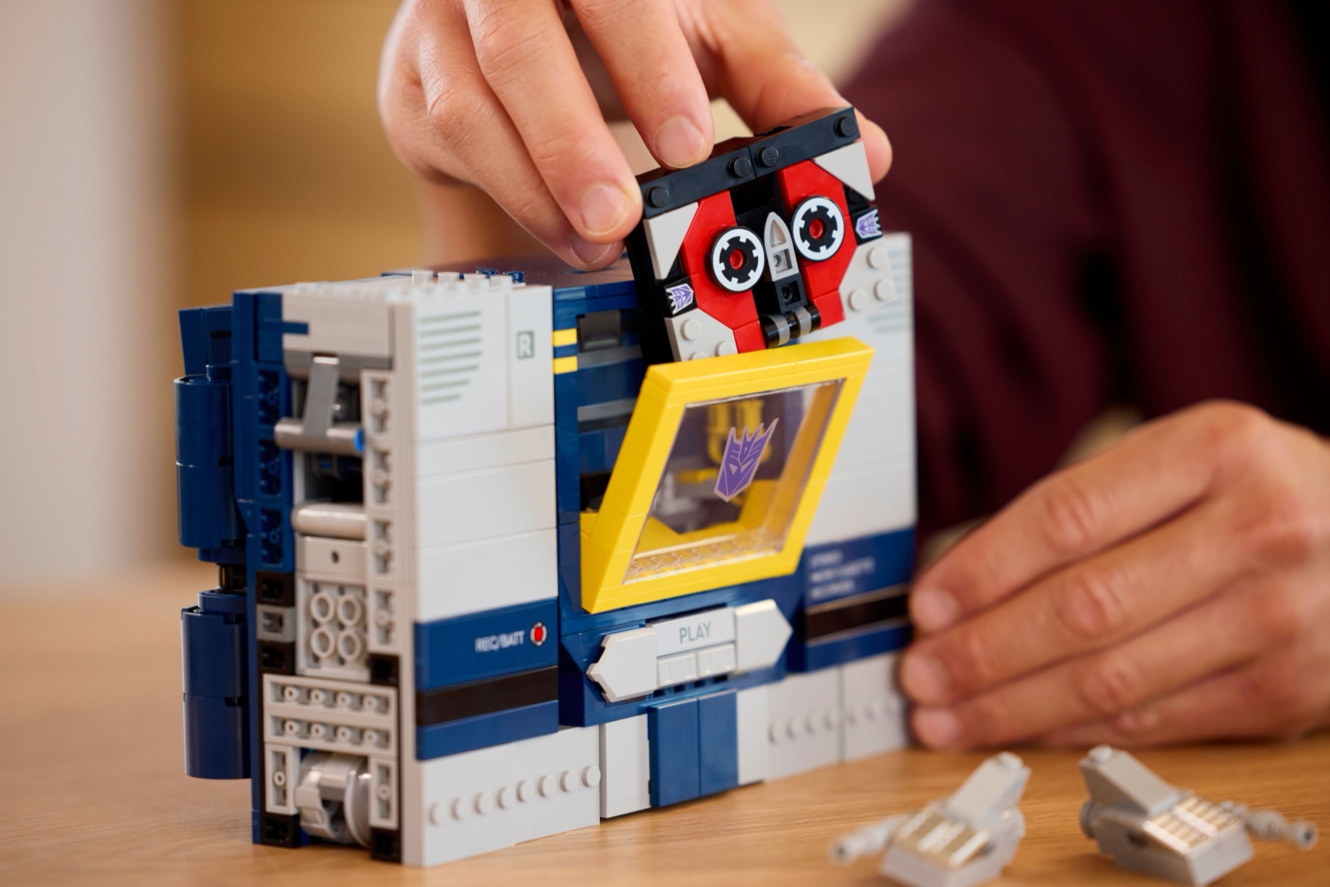 LEGO Icons Transformers: Soundwave was a ‘childhood dream’