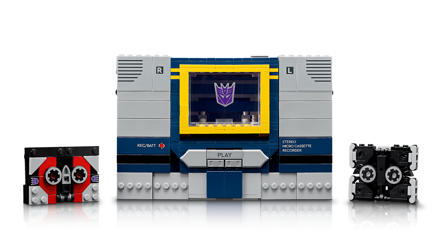 LEGO Icons 10358 Transformers: Soundwave officially unveiled