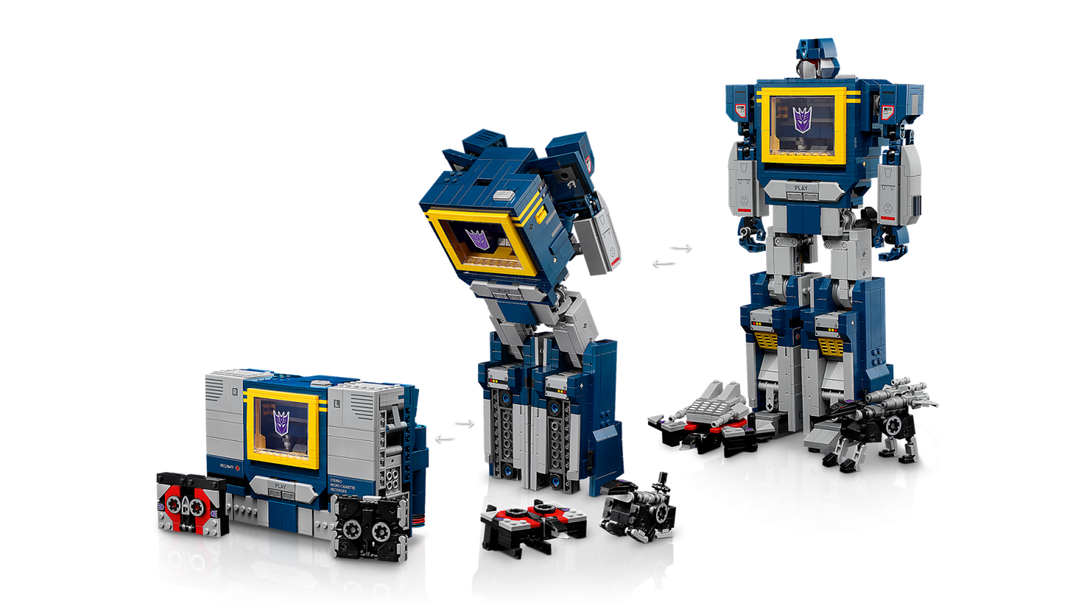 LEGO Icons 10358 Transformers: Soundwave officially unveiled