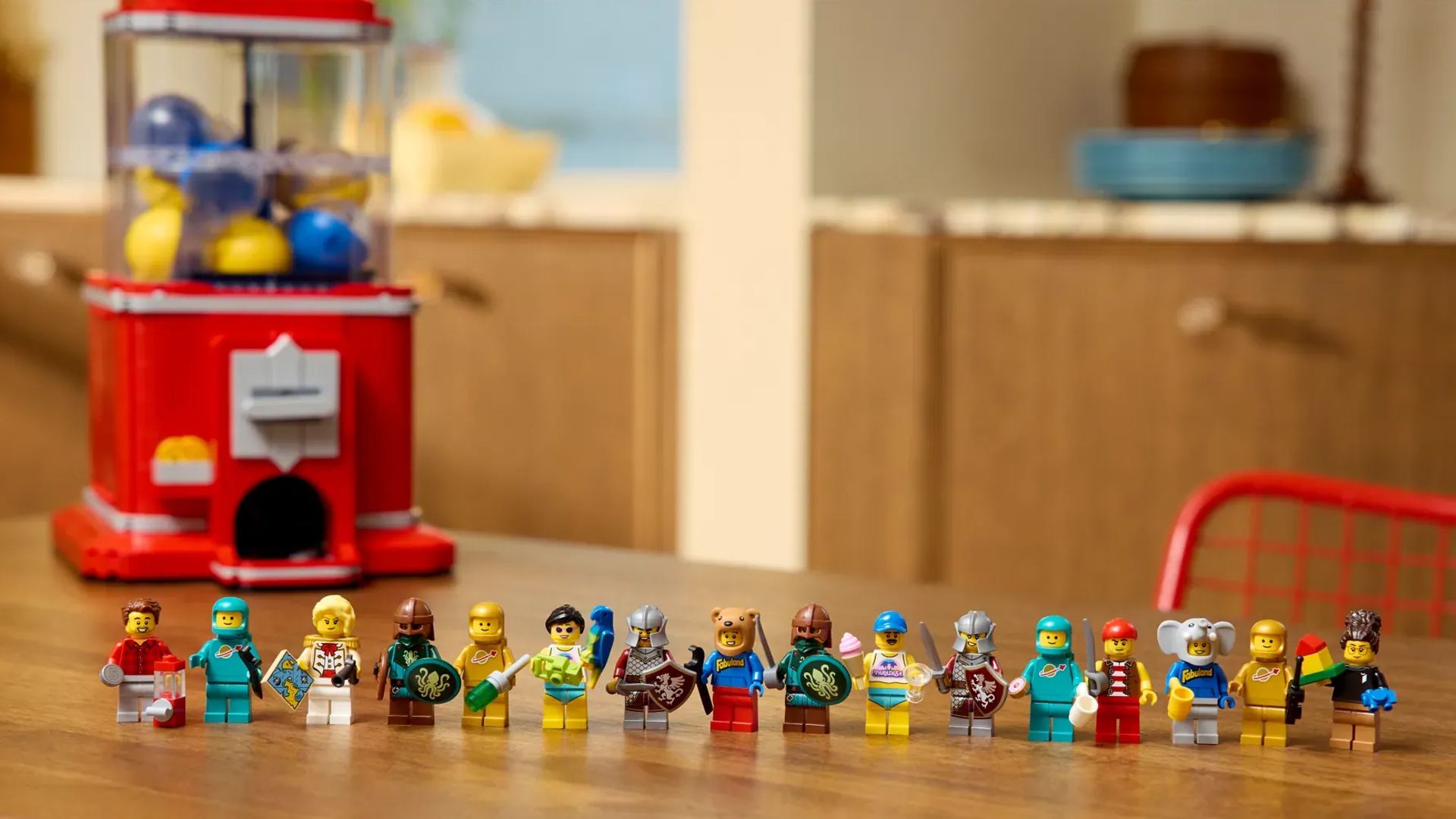 LEGO Ideas reveals story behind Vending Machine minifigures