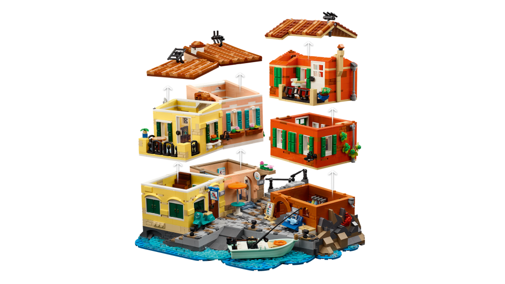 BTS of LEGO Ideas Italian Riviera: Designers explain changes