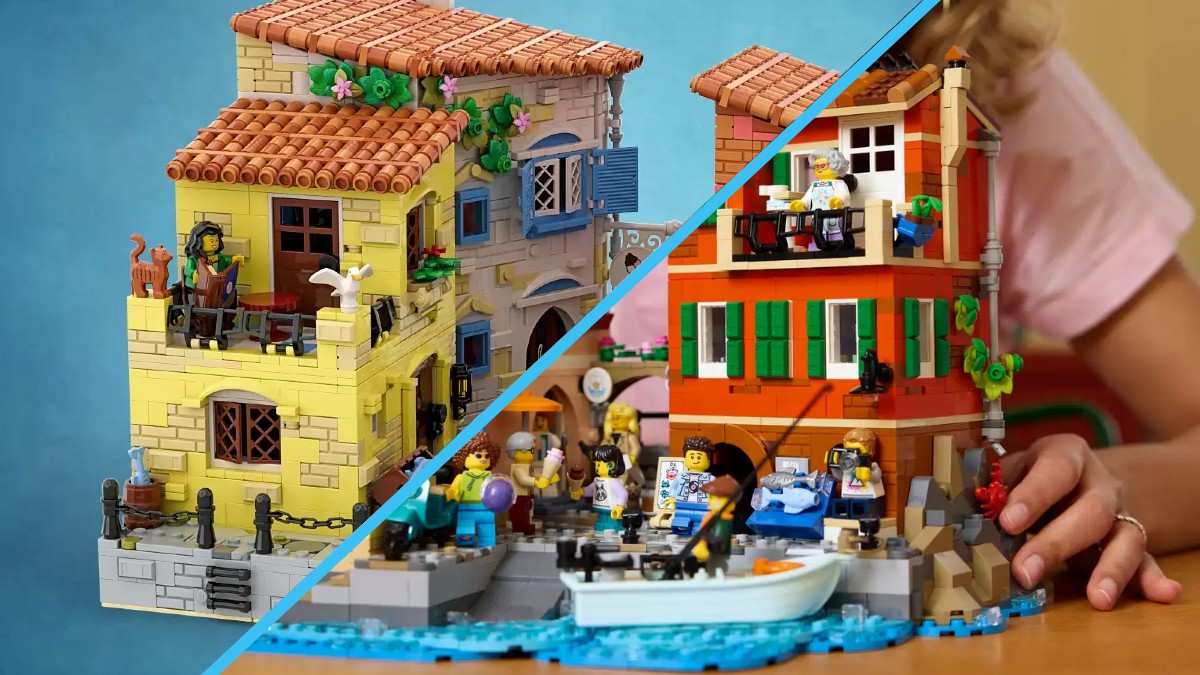 Why is LEGO Ideas 21359 Italian Riviera not a modular? - Brick Fanatics