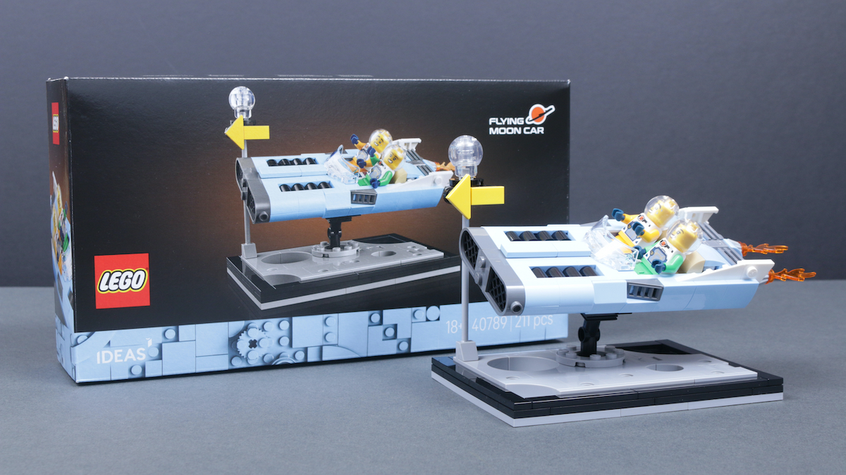 LEGO Ideas 40789 Flying Moon Car review - Brick Fanatics