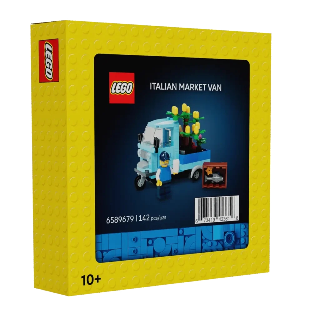 LEGO Ideas Italian Market Van GWP officially revealed
