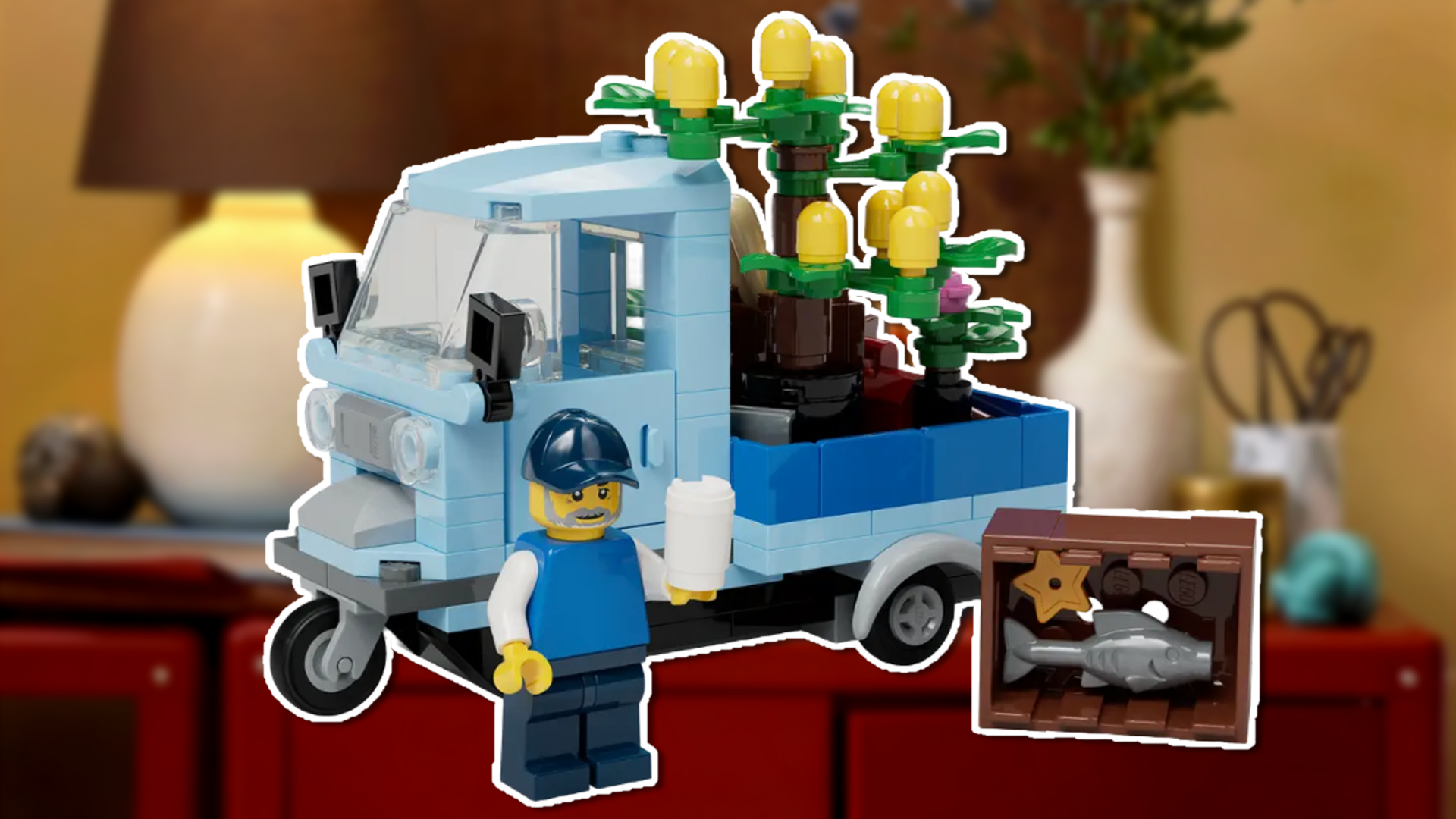 LEGO Ideas Italian Market Van GWP officially revealed