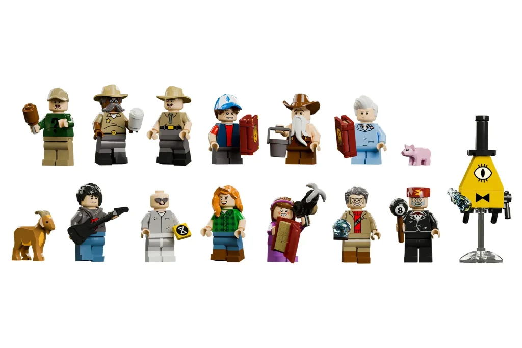 Latest LEGO Ideas creations include third Gravity Falls set