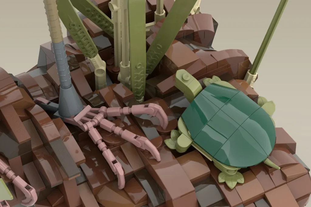 Fan-designed Great Blue Heron lands smoothly at LEGO Ideas