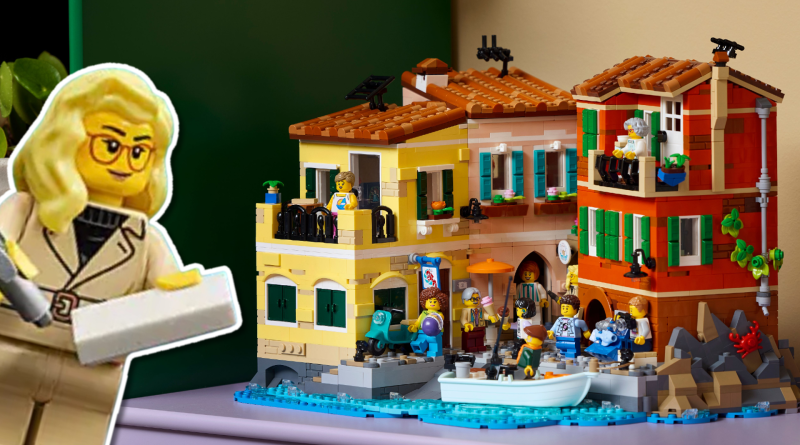 LEGO Ideas Italian Riviera includes a LEGO City cameo