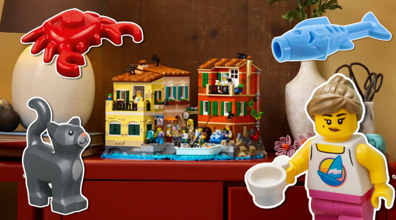LEGO Ideas design team reveals Italian Riviera Easter eggs