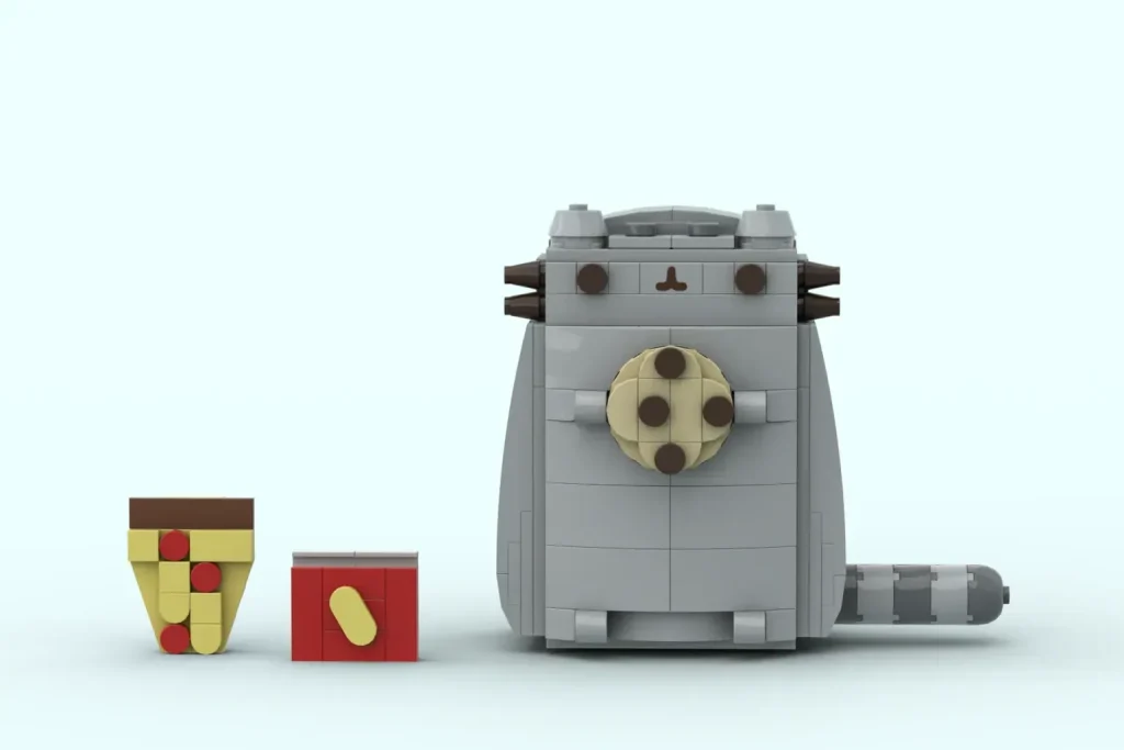 Adorable Pusheen project stirs up success on LEGO Ideas