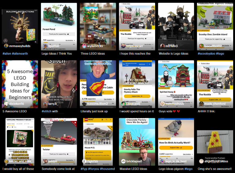 TikTok trend could be at the heart of LEGO Ideas 10K flood