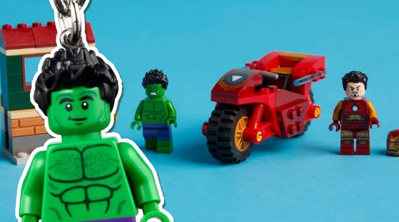 Two new LEGO Marvel and DC keychains revealed