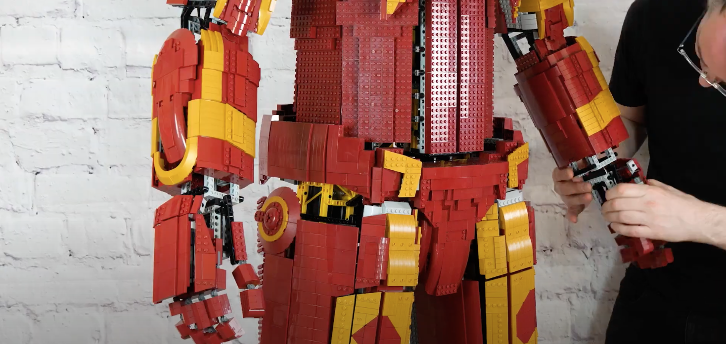 LEGO Marvel Brickverse reveals 40,000-piece Iron Man suit